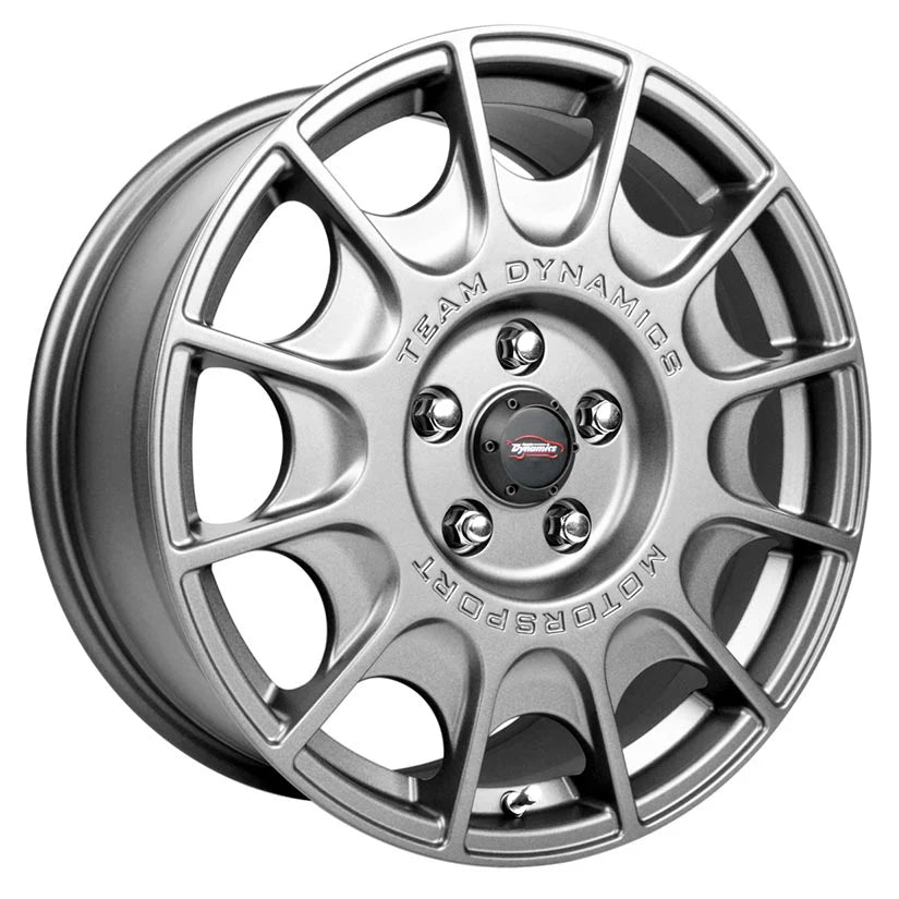 Team Dynamics Pro Rally Alloy Wheel - Hyper Silver – Lowered Status UK